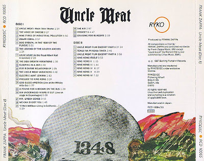Rock Catártico: Frank Zappa - Uncle Meat