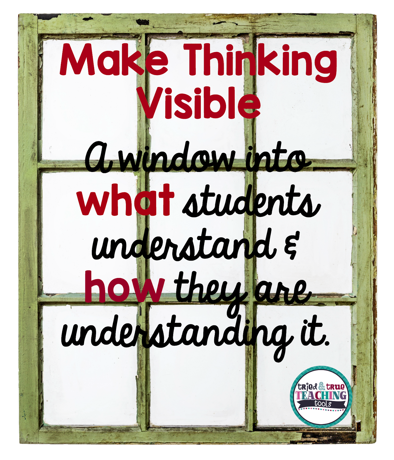 Make Thinking Visible Tried And True Teaching Tools