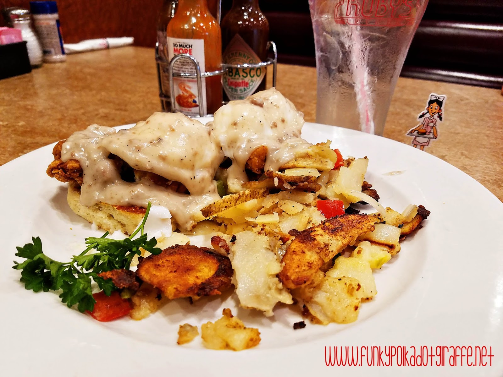 Funky Polkadot Giraffe: Choose the All New Ruby's Diner Breafast Menu Items