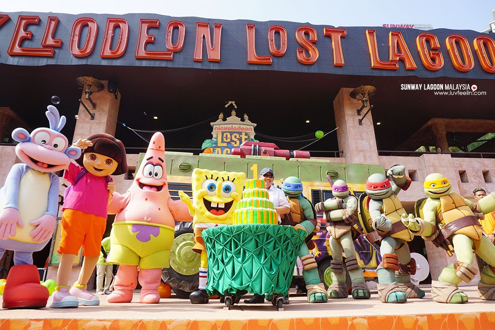 Sunway Lagoon : Nickelodeon Lost Lagoon 1st Birthday Bash 双威水上乐园[尼克罗顿失落 ...