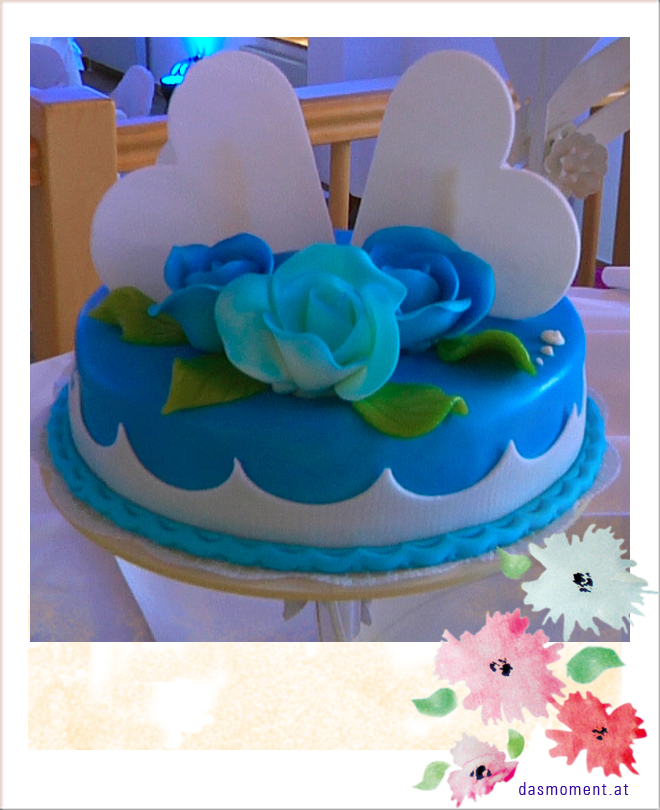 Kaffe und Kuchen deluxe - die Hochzeitstorte zur Agape - Das Ja ich ...