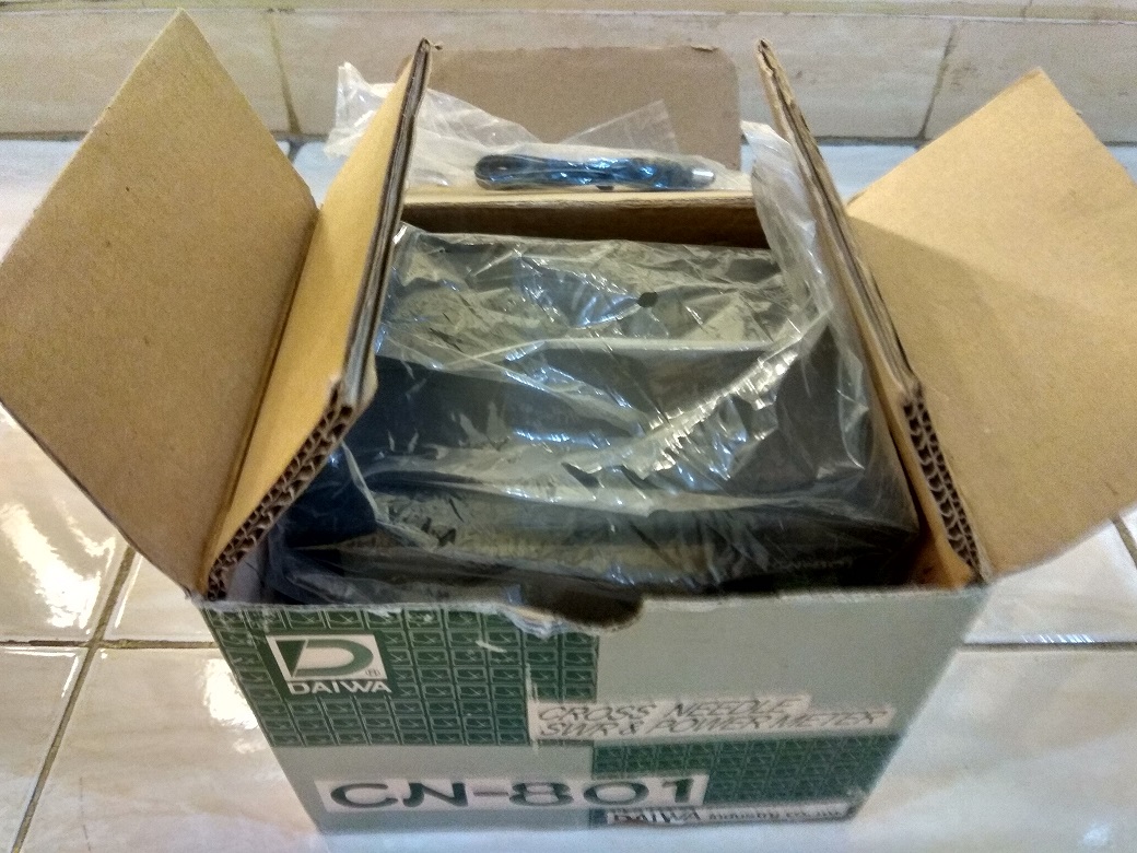 Gromikom Radio: Daiwa SWR & Power Meter CN-801 Type "H" SN#1503