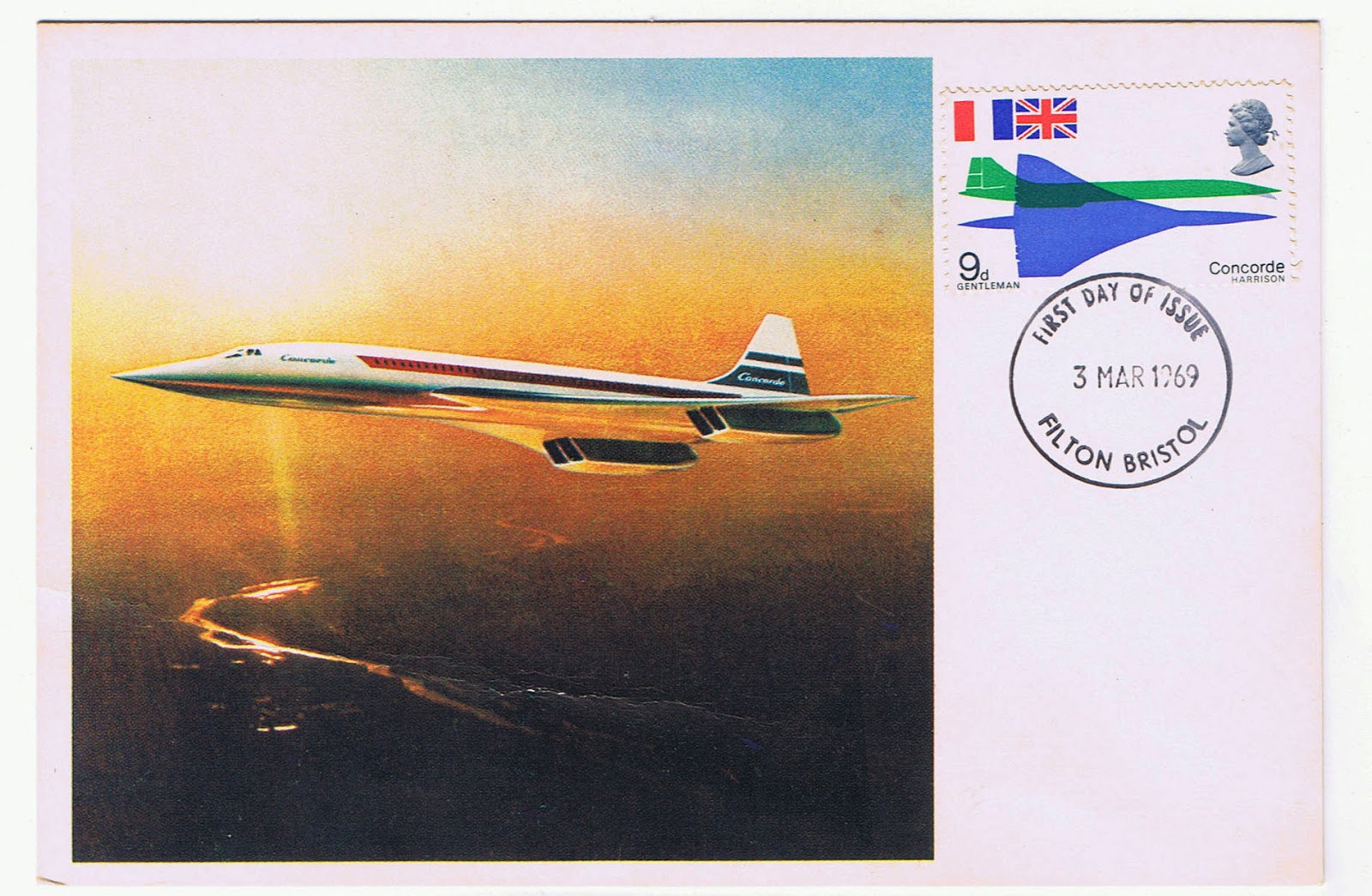 Aviation Stamps: Concorde