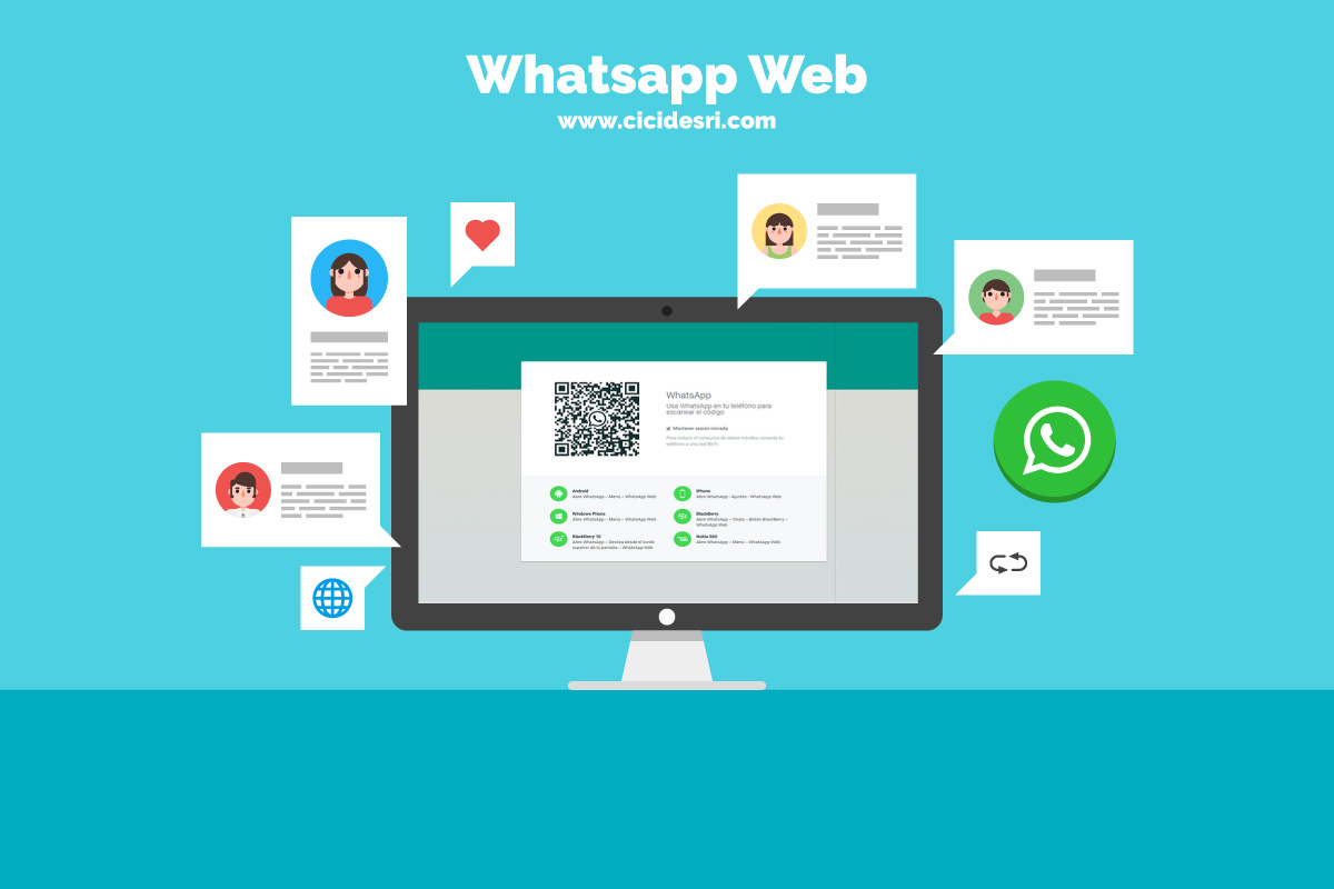 Cara Menggunakan WHATSAPP WEB - Cicidesri