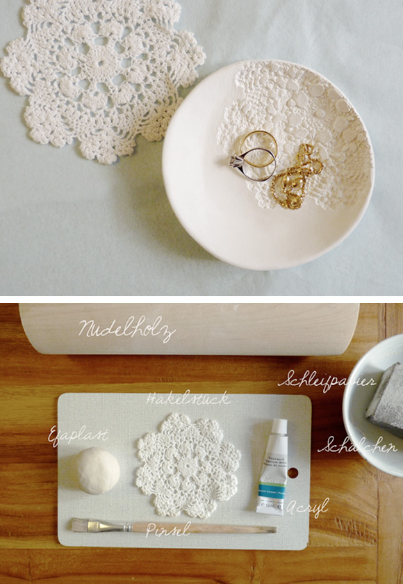 little cloud factory: Doily Crafts