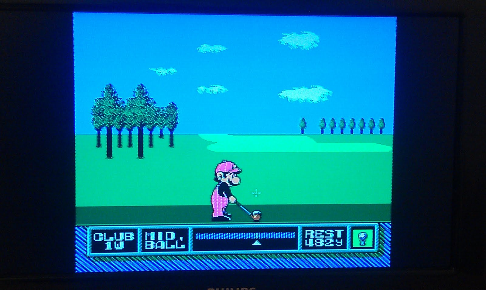 Plumhog's Old Timey Video Game Blog: NES Review: NES Open Tournament Golf