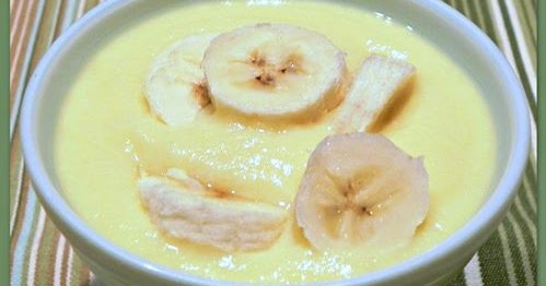 The Iowa Housewife: Family Favorites...Banana Custard Pudding