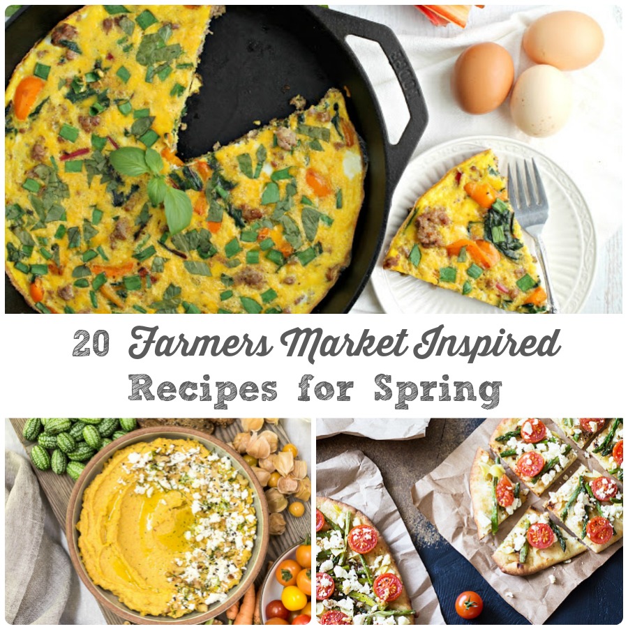 Frugal Foodie Mama: 20 Farmers Market Inspired Recipes for Spring