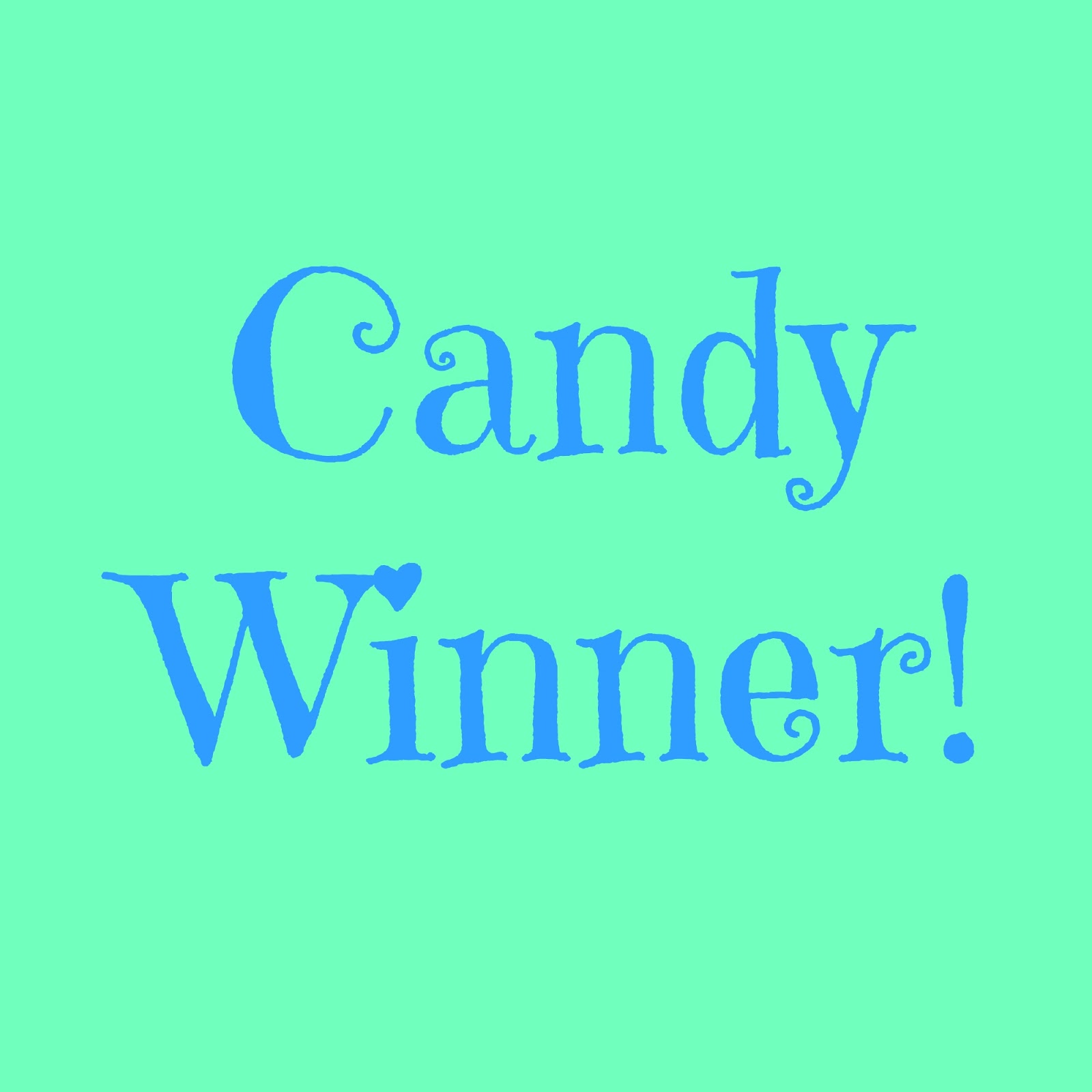Neet & Crafty: Candy Winner!