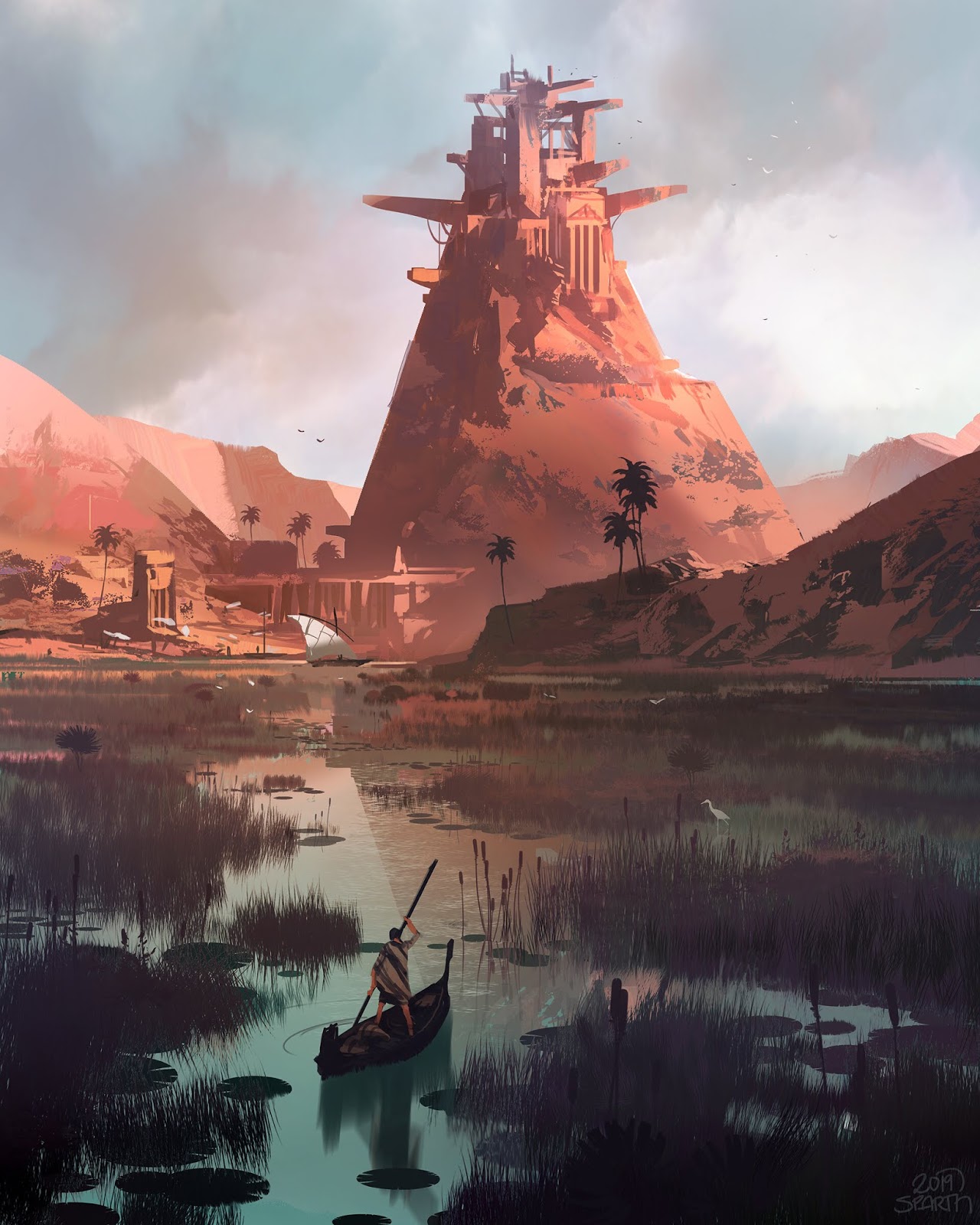 28 AMAZING PHONE WALLPAPERS - art by Sparth