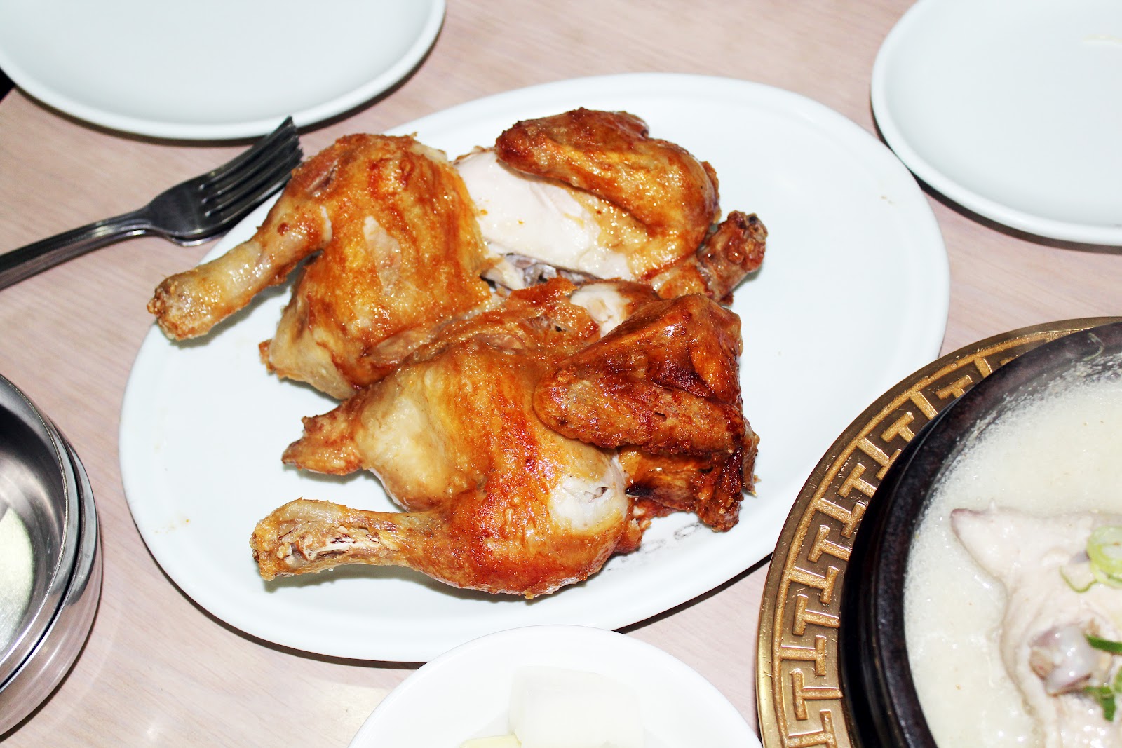 DeliciousList: Korean food - Korean Ginseng chicken soup(Samgyetang 蔘鷄湯 ...