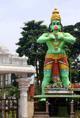 Pinoy Malaysia: Hanuman Green Statue