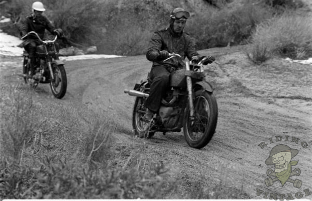 1955 National Motorcycle Race ~ Riding Vintage