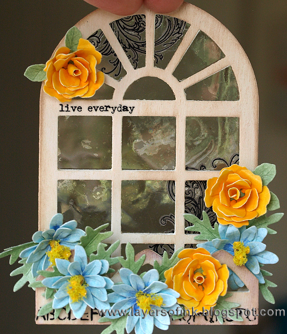 Layers of ink: Flower Window Tutorial