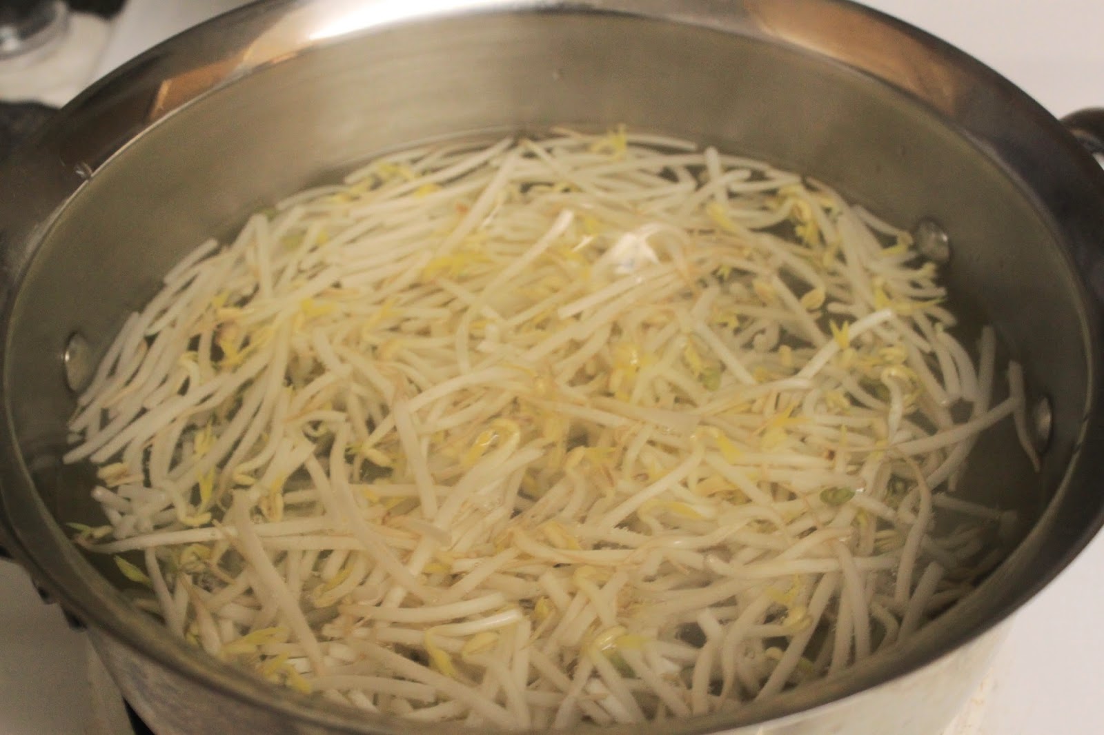 mung bean sprout mix (Sukjunamul) - Ms.J's Green Table
