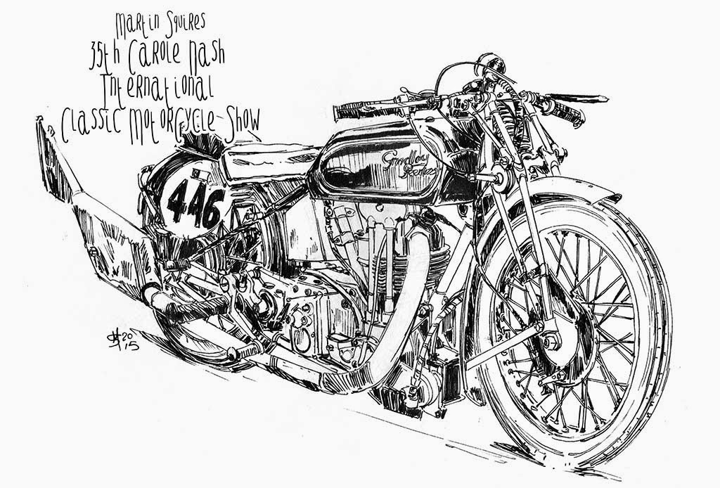 Martin Squires Automotive Illustration: 35th Carole Nash International ...