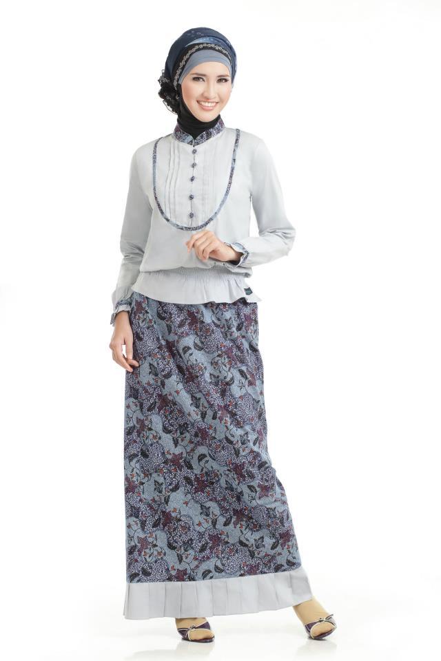 24+ Baju Muslim Rok Dan Blus, Terpopuler!