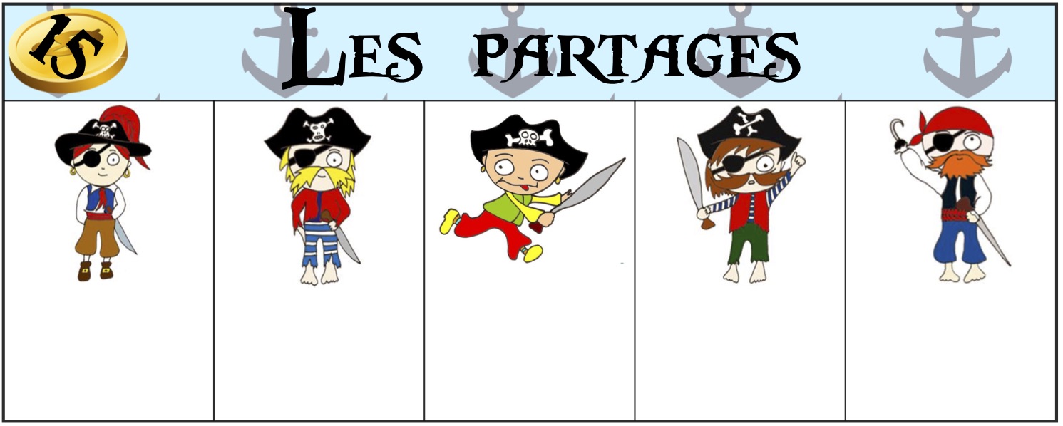 Les petits jeux de July: Les partages