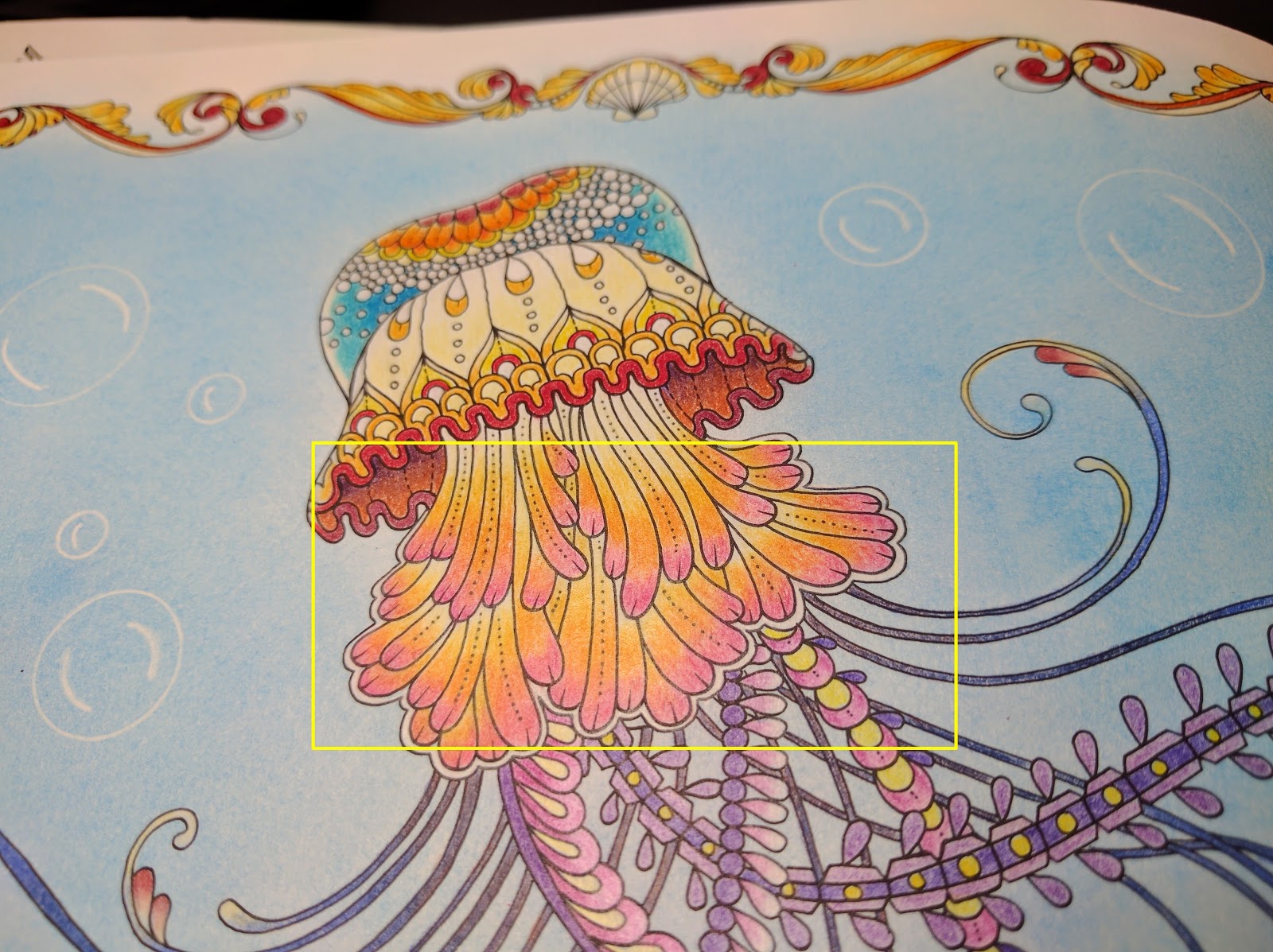 Colored pencil techniques