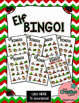 That Creative Teacher: Elf BINGO!