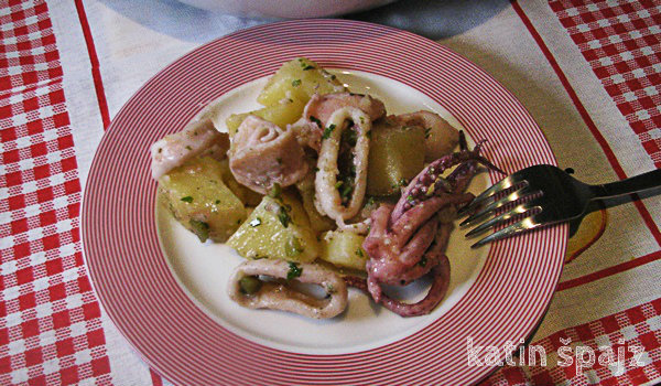 katin špajz: salata od lignji