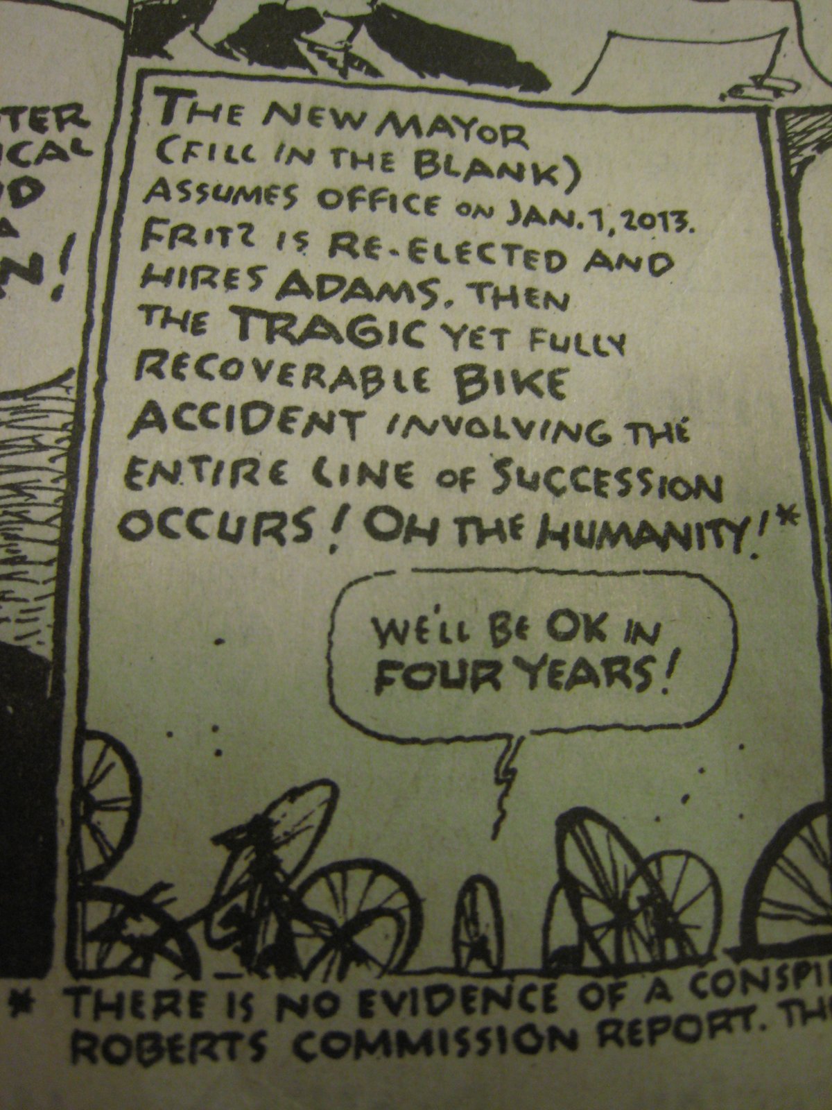 Out & About: Sam Adams Political Cartoon