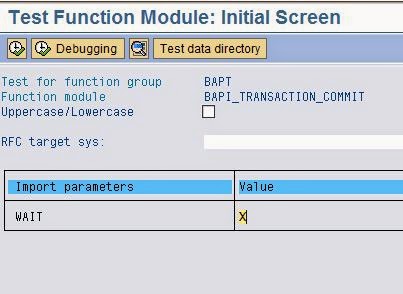 ABAP Mania: Running More Than One Function Module Using SE37