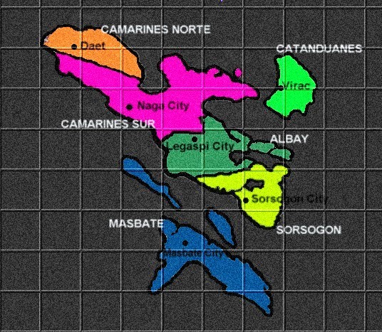 Philippines "The Beauty Within": Region 5 - BICOL REGION