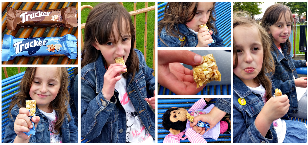 Life As Kim: Out at the park with Tracker Bars - Review!!