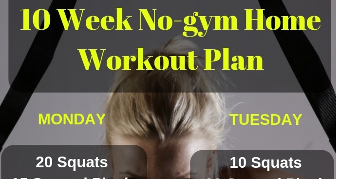 Daily Health Advisor : 10 Week No-gym Home Workout Plan