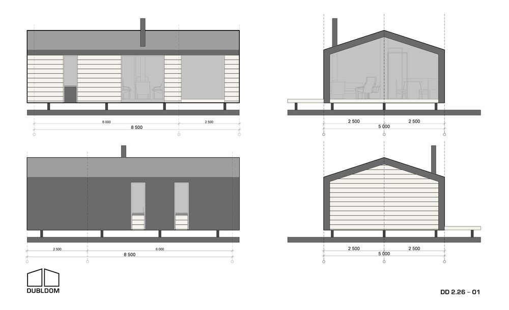 ДубльДом / Dubldom (Москва, деревня Жуковка, рядом с Троицком)