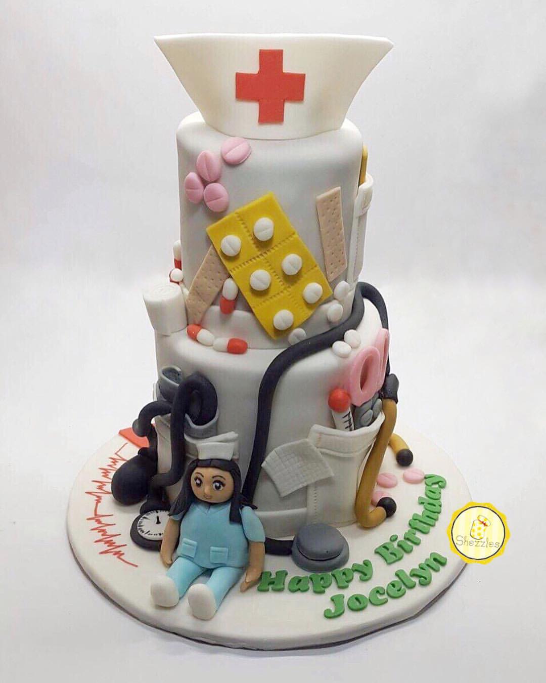 SHEZZLES | Cakes and Pastries: Nurse Cake