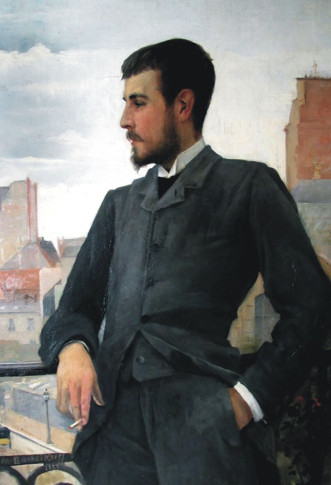 A cenar, Tony Robert-Fleury y Rodolphe Julian.