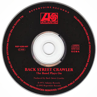 Jolly Joker`s Ohrenbalsam: BACK STREET CRAWLER, THE BAND PLAYS ON,1975 ...