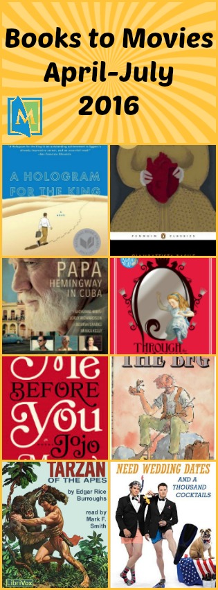 Mentor's Reader: Books to Movies 2016 (April-July)
