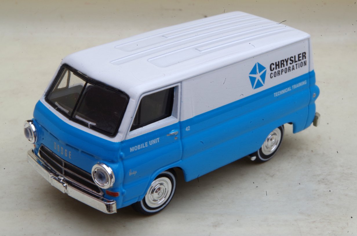 Mustang Fan Peru: Dodge A-100 Panel Van 1964 - M2 Machines