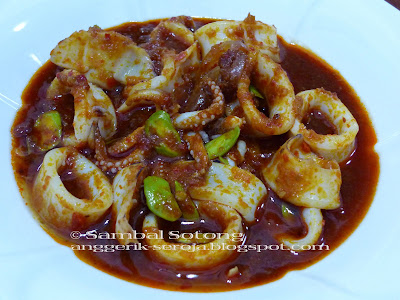 Sambal Tumis Sotong