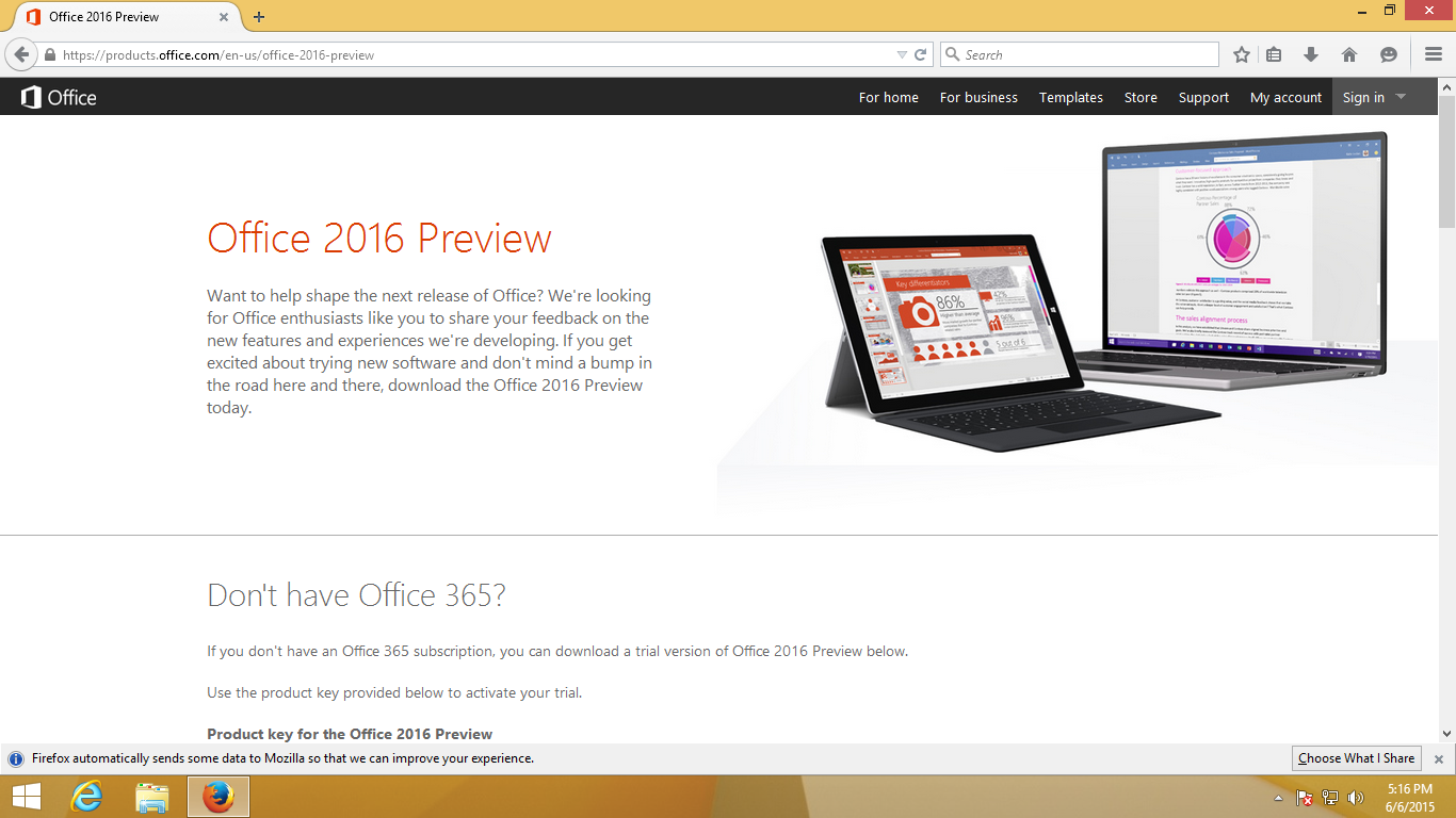 Simple Computer Networking: MS OFFICE 2016 (Preview)