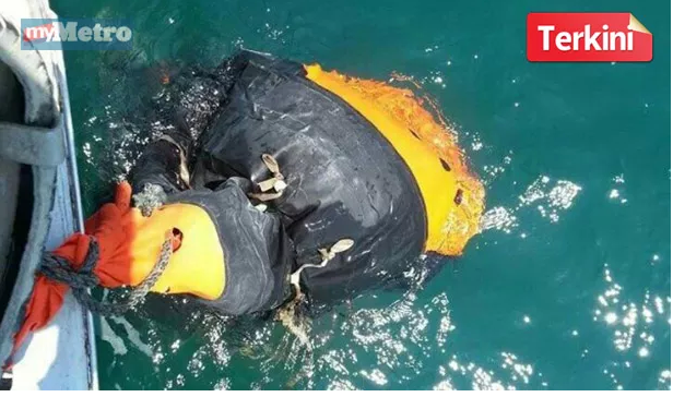 Rakit Getah Keselamatan Kapal Terbang Pula Dijumpai Di Selat Melaka ...