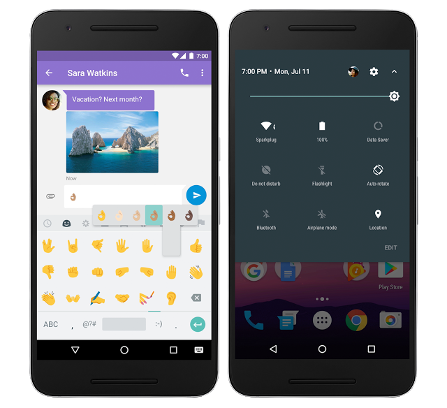 Discover Android 7.0 Nougat: a more powerful operating system, designed ...