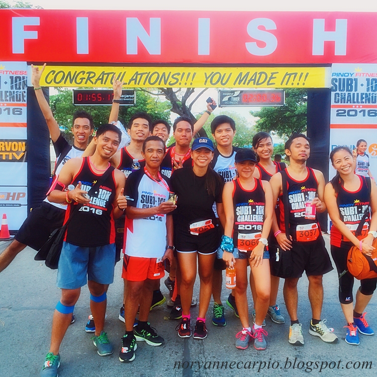 A wANNEderful Life: PinoyFitness Sub1 10K Challenge
