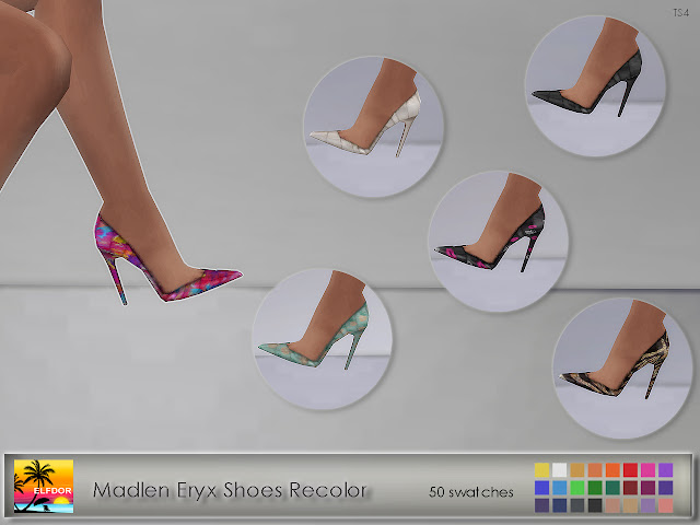 Madlen Eryx Shoes Recolor - ELFDOR