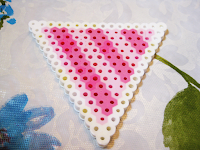 Pink Lemonade Love: DIY Perler Bead Bunting