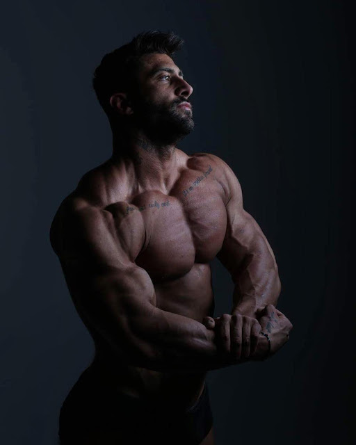 world bodybuilders pictures: greek muscles devta Thanos Ali bakis