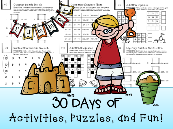 Kelly McCown: 2nd Grade Summer Math Review