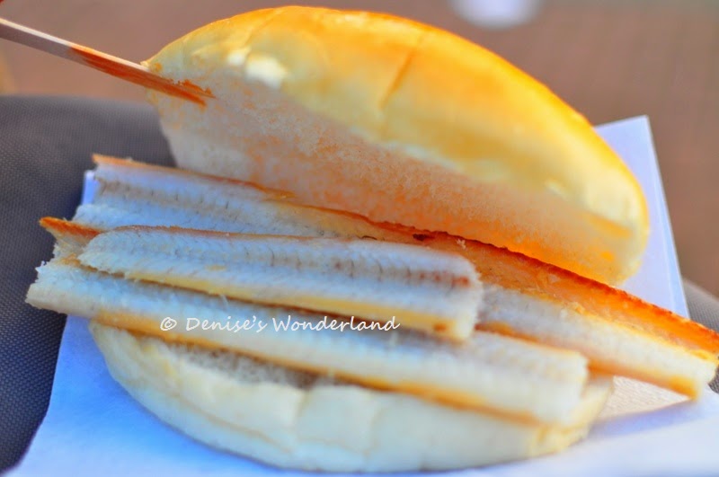Gerookte Paling Dutch Smoked Eel Sandwich - Denise's Wonderland