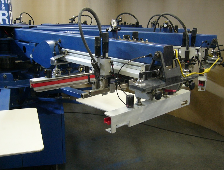 Reconditioned Textile Printing Equipment: M&R Gauntlet II 8 Color 10 ...