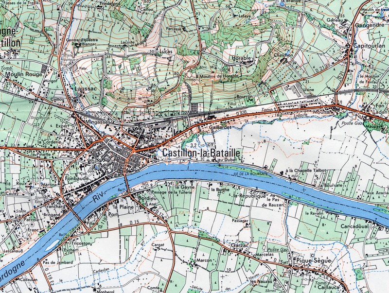 carte topographique ~ génie civil