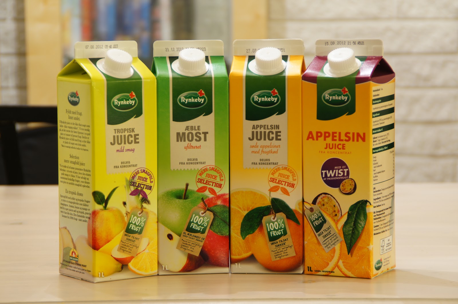 Coco & Co: Rynkeby - Juice Selection