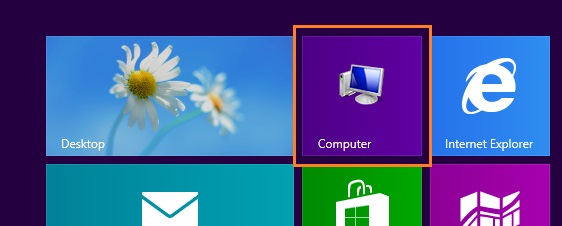Windows Fellow: How To Add My Computer Tile To Windows 8 Start Screen